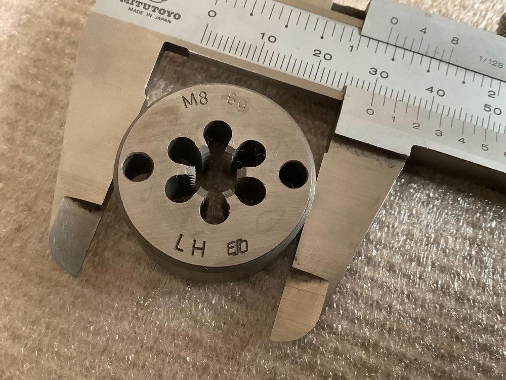 M8 Links Schneideisen, neu von ESO Swiss | Kaufen auf Ricardo