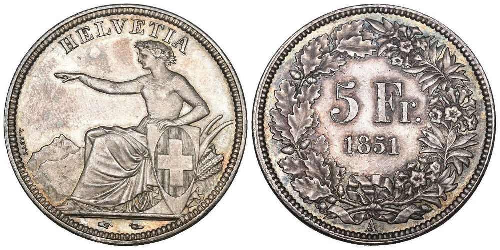 5 Franken 1851 | Kaufen auf Ricardo