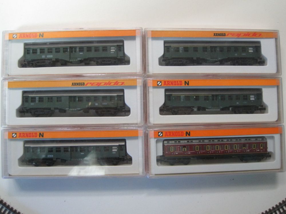 ARNOLD 6 PERSONENWAGEN SPUR N (Neu und originalverpackt) in Adliswil für CHF 40 – mit Lieferung ...