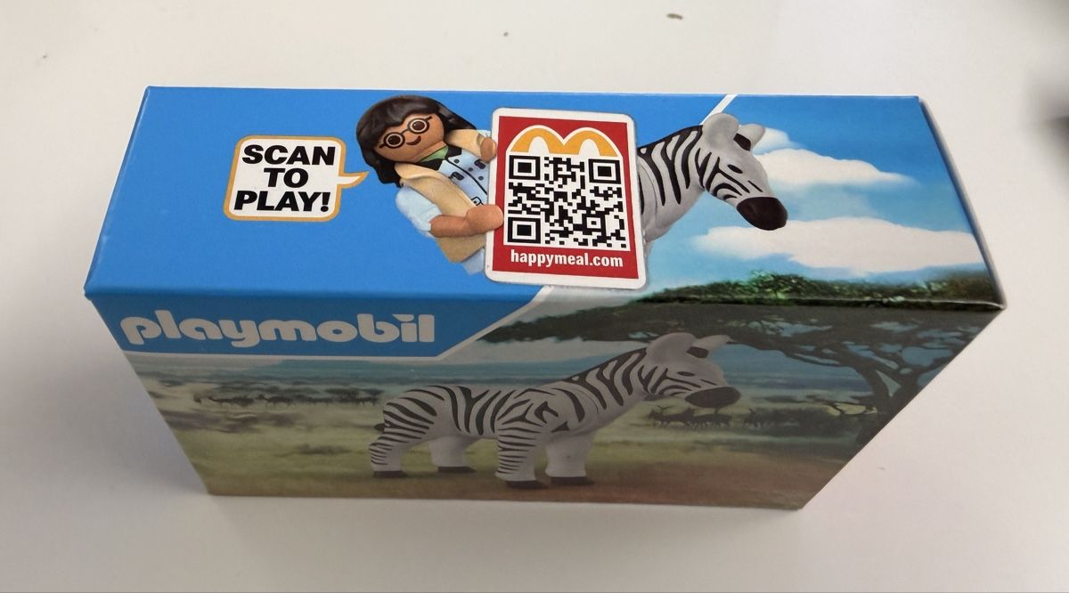 Mc Donalds Playmobil Zebra Originalverpackt Tolles Geschenk (Neu und ...