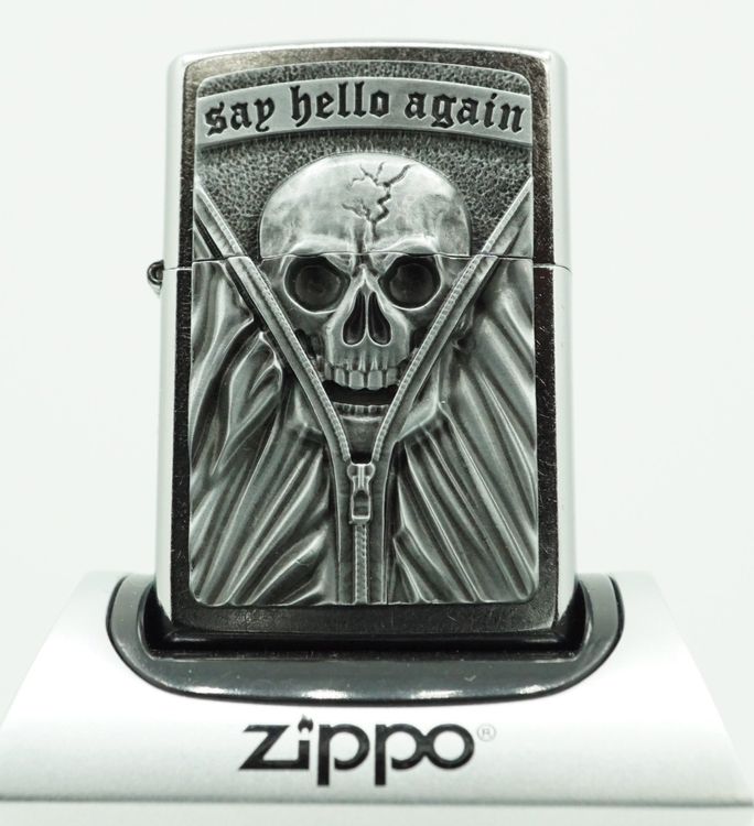 ZIPPO® SAY HELLO AGAIN-HEAVY-3D-2021-UNGEZÜNDET | Kaufen auf Ricardo
