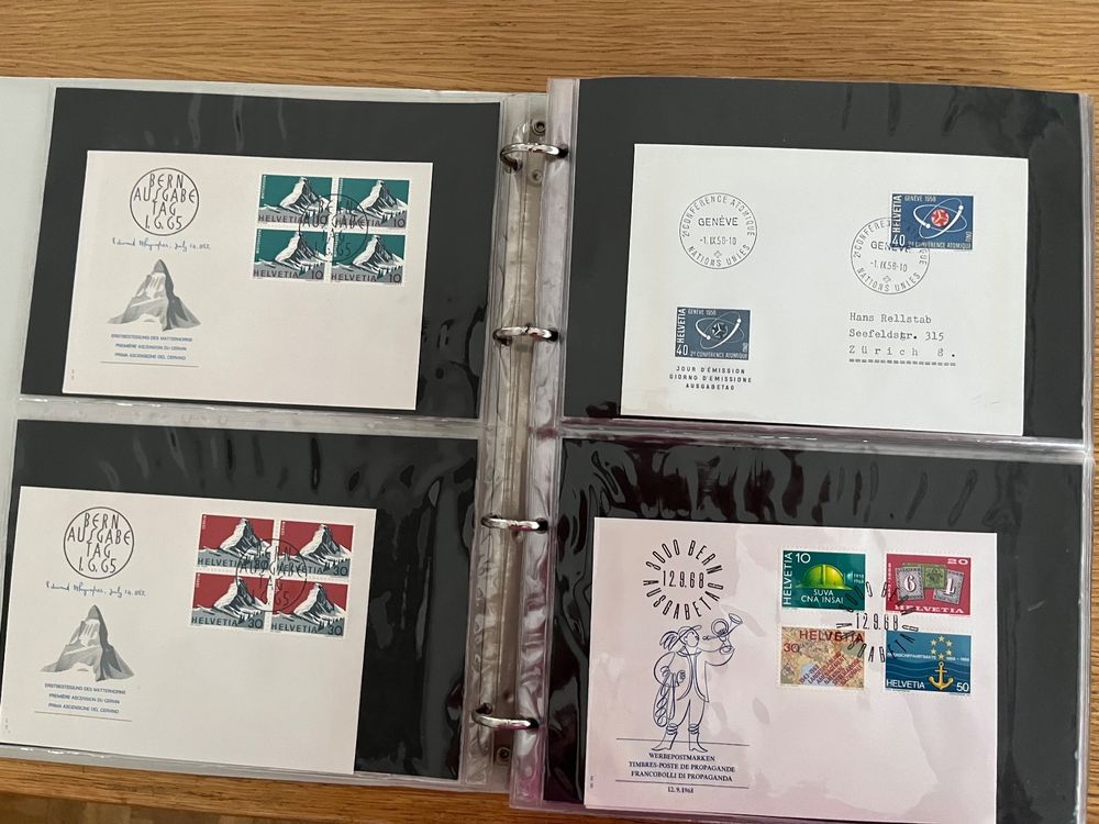Album mit 96 FDC/Sonderbriefe Schweiz | Kaufen auf Ricardo