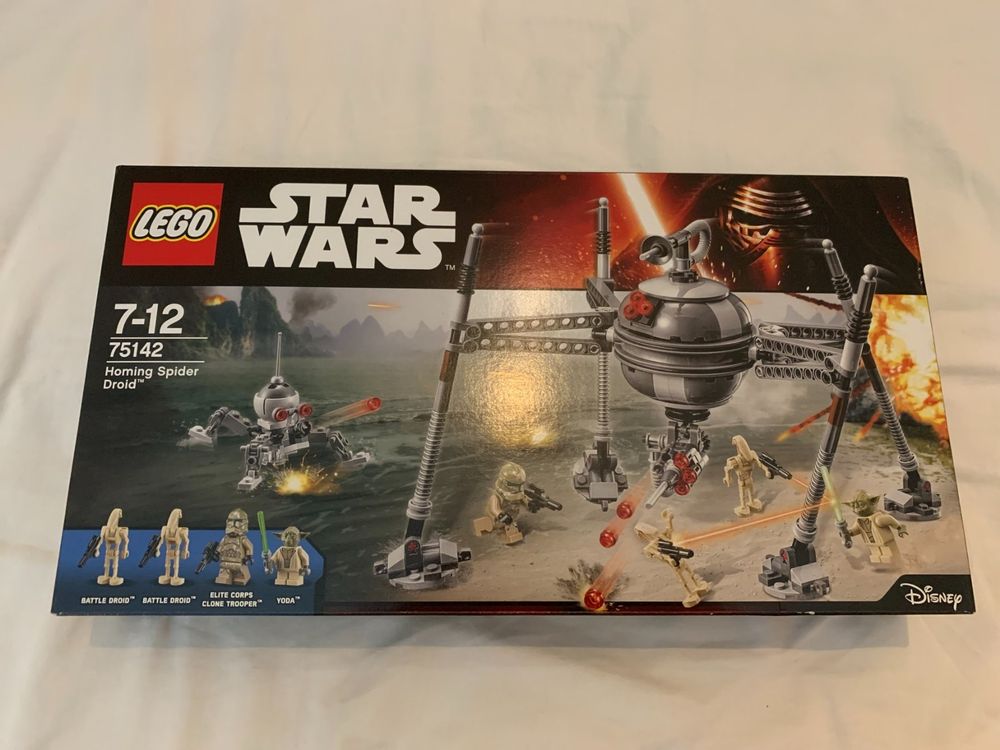 Lego 75142 Star Wars Homing Spider Droid (Neu und originalverpackt) in ...