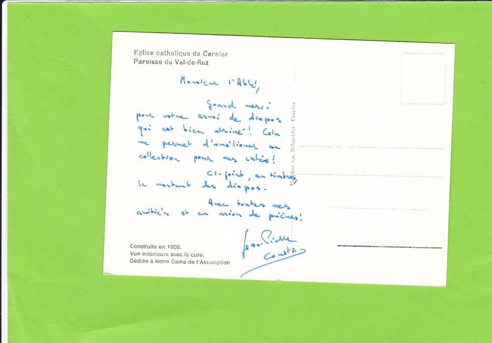 Eglise catholique de Cernier-Paroisse du Val-de-Ruz (Gebraucht) in St ...