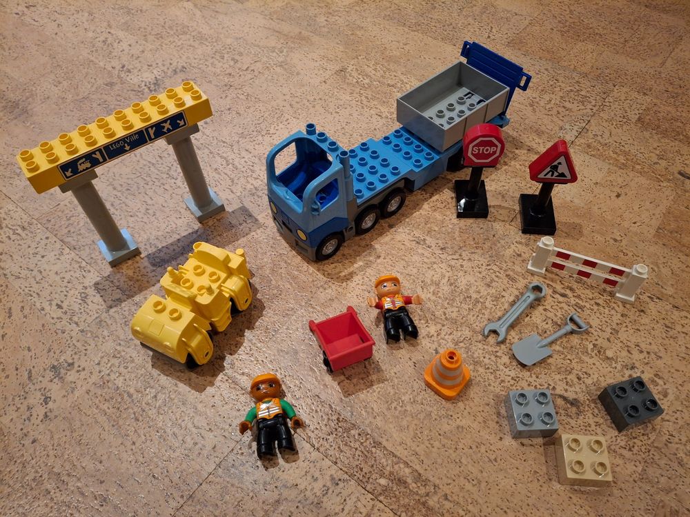 Lego Duplo Baustelle Lastwagen Bauarbeiter Set 5652 | Kaufen auf Ricardo