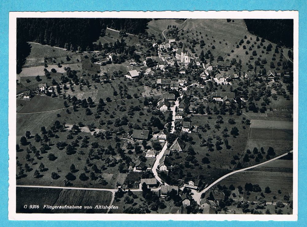 Fliegeraufnahme von Altishofen ! Luftbild "Alpar" Bern ! | Kaufen auf ...