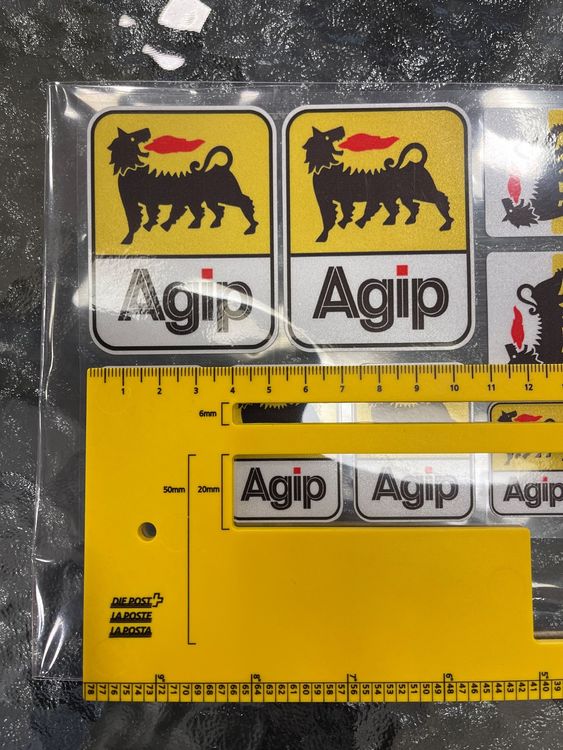 Agip Sticker Set | Kaufen auf Ricardo