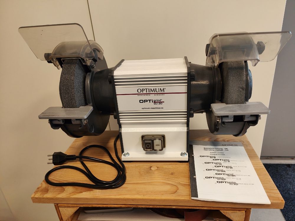 Doppel-Schleifmaschine 20 cm Opti-Grind GU20 Doppelschleifer (Gebraucht ...
