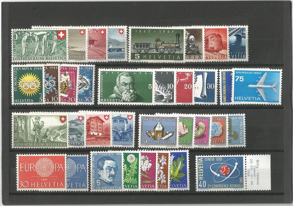 ** SAMMLUNG SCHWEIZ: POSTFRISCH - MIT GUTEN WERTEN ** (Neu (gemäss Beschreibung)) in ...
