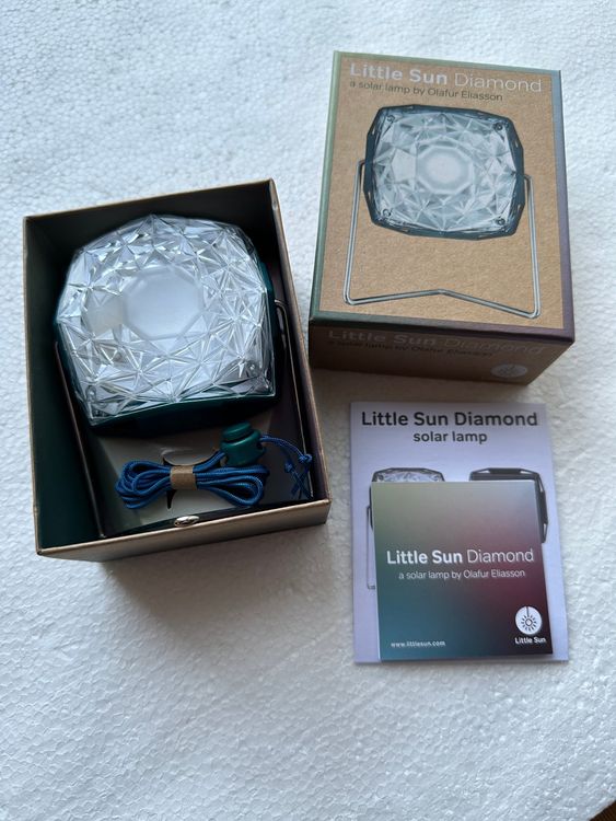 Olafur Elisasson Little Sun Diamon Solarlampe (Neu (gemäss Beschreibung ...