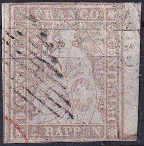 Strubel 22F mit Bogenrand+++++, SBK 1400.- Befund+++ (Gebraucht) in Samnaun-Compatsch für CHF ...