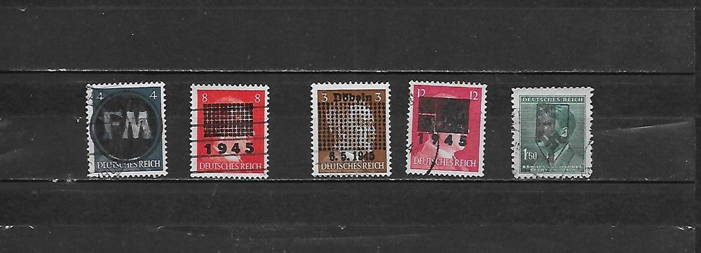 DR Hitler mit Aufdruck gestempelt | Kaufen auf Ricardo