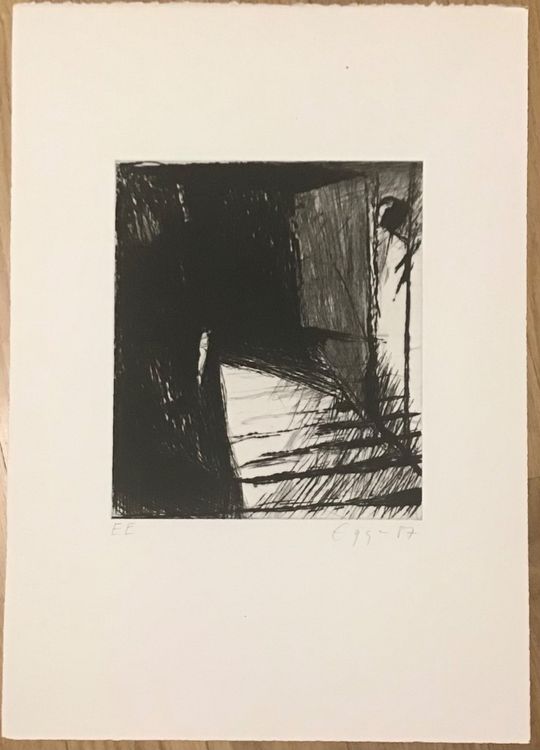 Heinz EGGER (1937) Sehr Seltener Radierung Handsigniert (Gebraucht) in Root für CHF 30 – mit ...