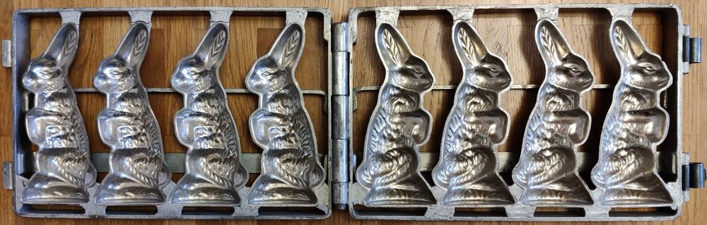 Osterhasen Schokoladen-Giessform metall, alt (Gebraucht) in Bürglen TG ...