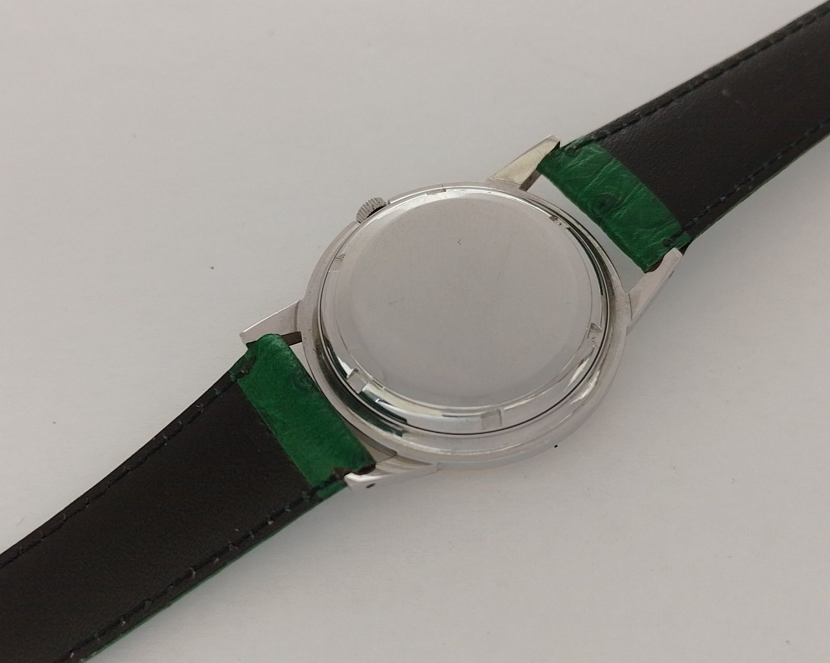 18K Gold/Stahl, vintage Eterna-Matic Herren Armbanduhr (Gebraucht) in ...