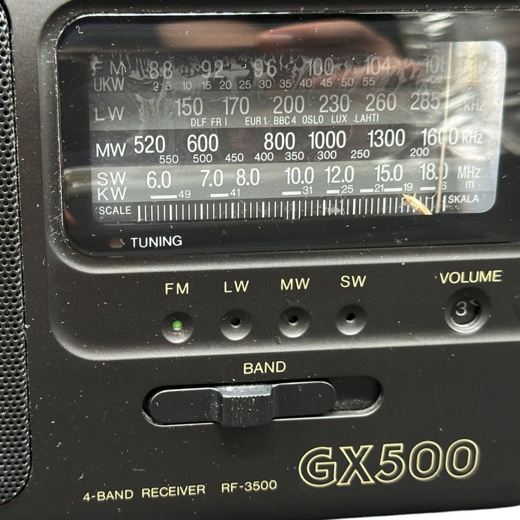 1995 GX500 RF-3500 Radio Panasonic Matsushita National Japon (Gebraucht ...