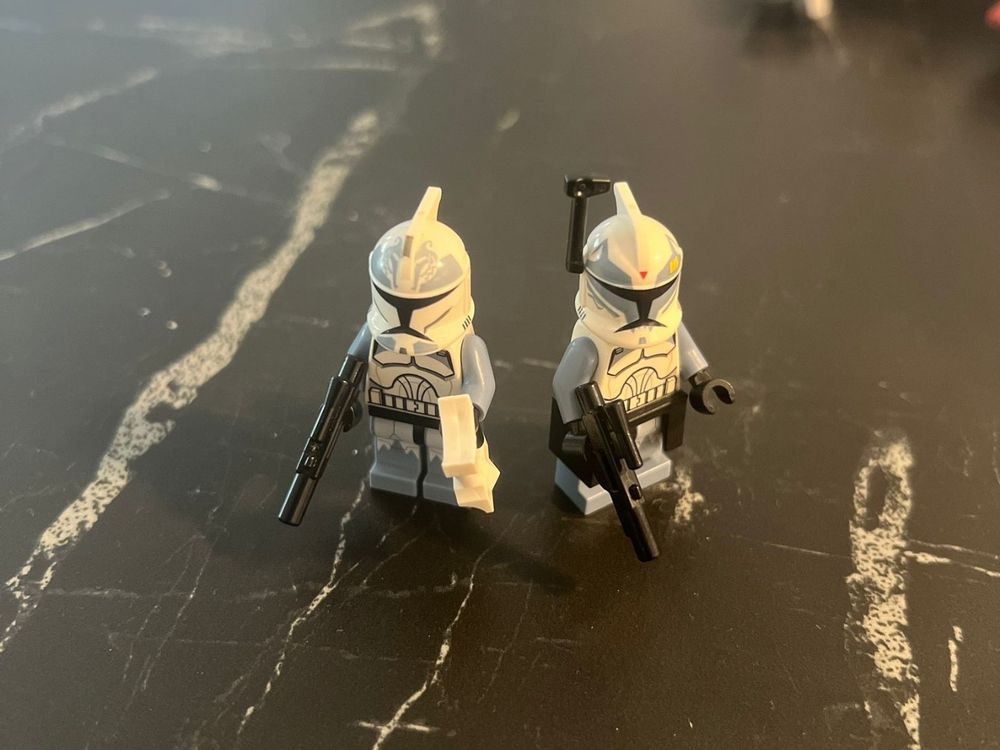 LEGO Star Wars Minifigur Commander Wolf und Clone Soldat (Gebraucht) in ...