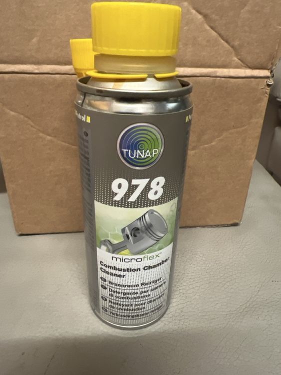 12 Dosen a 200ml TUNAP 978 - Brennraum Reiniger,(m) (Neu und ...