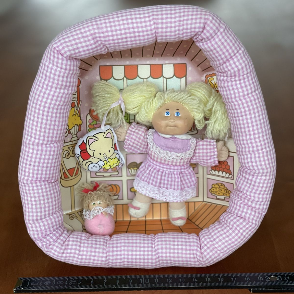 Vintage Cabbage Patch Kids Doll, 1984, With Cradle. Rare! (Gebraucht ...