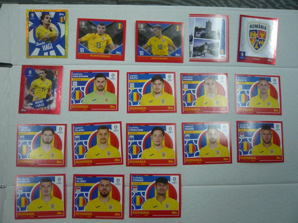 UEFA EURO 2024 TOPPS ROM 18 STICKERS | Kaufen auf Ricardo