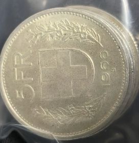 Silbermünze 5 Franken 1966 | Kaufen auf Ricardo