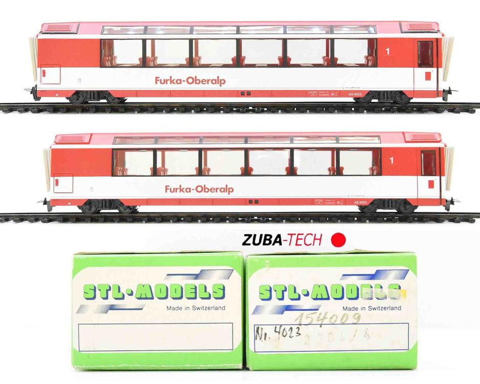 STL-Models 2x Personenwagen F0 Spur H0m GS mit OVP | Kaufen auf Ricardo