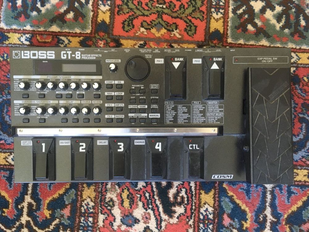 Boss GT8 Multieffektboard (Gebraucht) in Zürich für CHF 69 – mit ...