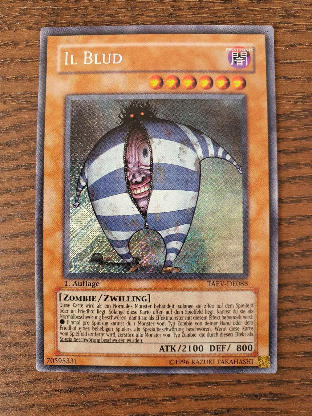 🔥 Yugioh: Il Blud TAEV-DE088 1. Auflage Secret Rare🔥 (Gebraucht) in Arbon für CHF 89 – mit ...