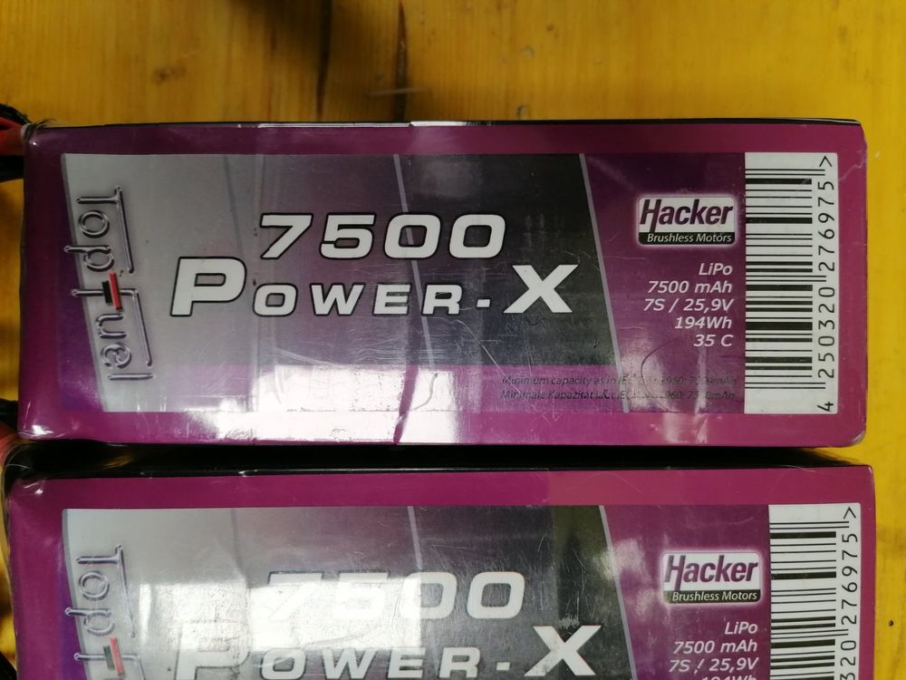 Hacker Lipo 7S 7500mah (Gebraucht) in für CHF 300 – nur Abholung auf ...