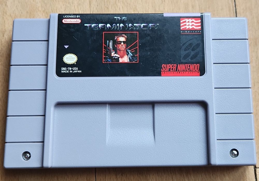 Terminator - SNES Modul Super Nintendo Spiel Cartridge (Gebraucht) in ...