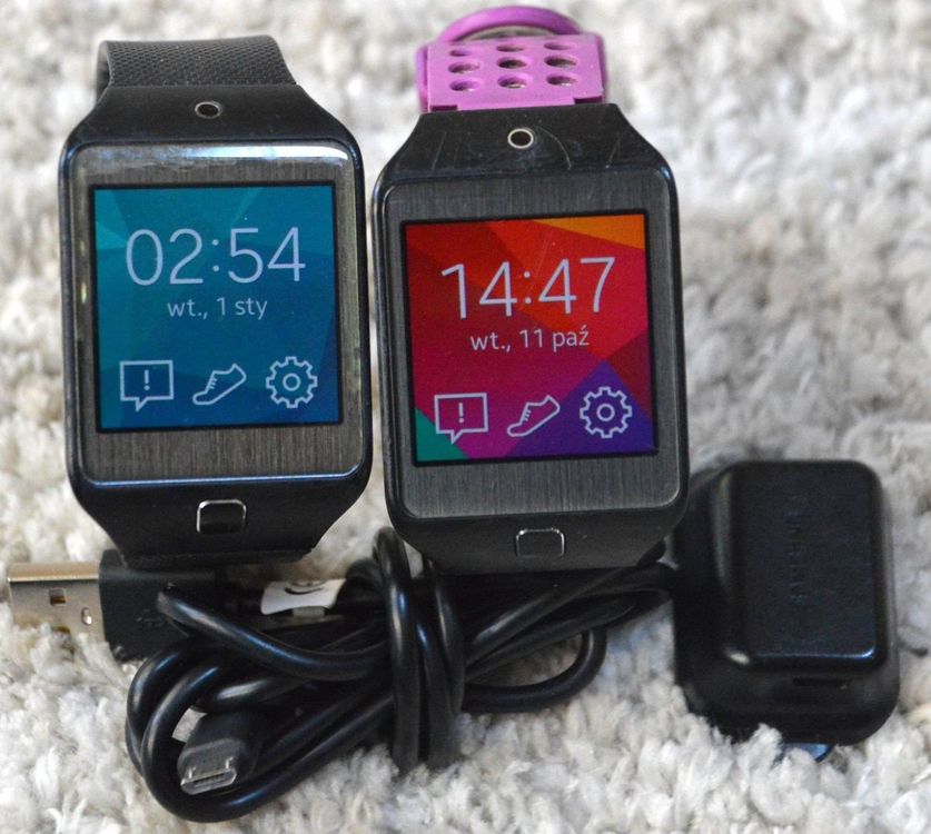 2 x Smartwatch Samsung SM-R381 Gear 2 Neo (Gebraucht) in Collonges für ...