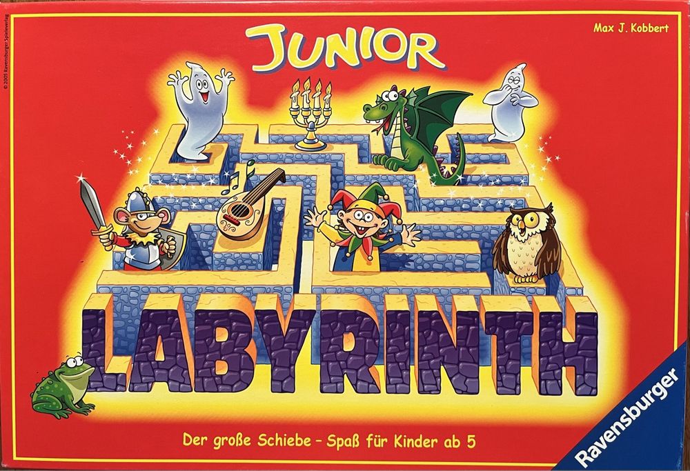 Ravensburger Kinderspiel 20847 - Junior Labyrinth - Familien (Neu (gemäss Beschreibung)) in ...