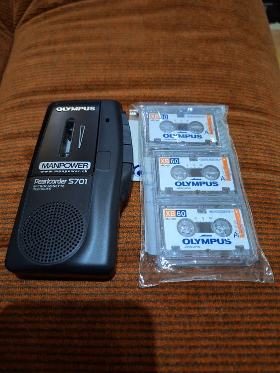 Olympus Pearlcorder S701 Diktiergerät (Gebraucht) in Küttigen für CHF 30 – mit Lieferung auf ...