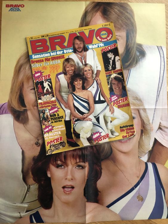 Bravo Heft 1979 mit ABBA Poster etc. (Gebraucht) in Wettingen für CHF 30 – mit Lieferung auf ...