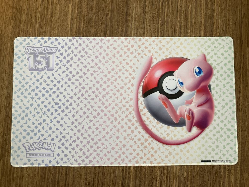 Pokemon TCG Playmat Scarlet & Violet 151 - Mew - Neu! (Gebraucht) in ...