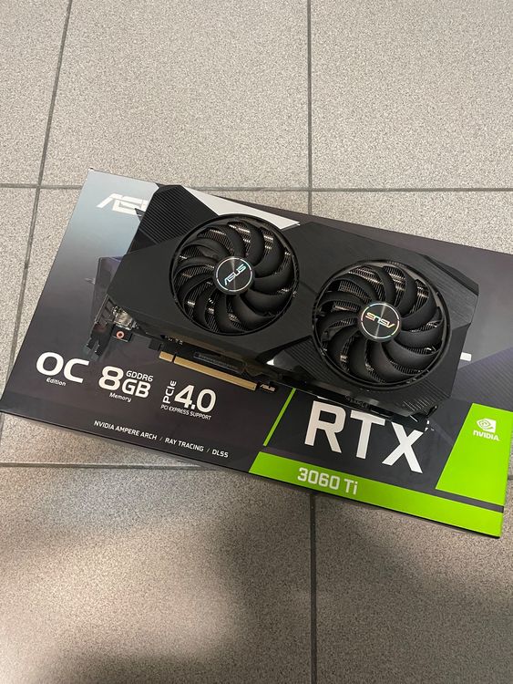 RTX 3060 TI ASUS 8GB OC Edition | Kaufen auf Ricardo