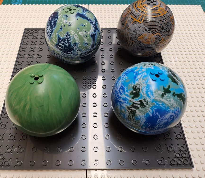 4 Lego Planeten Weltraum Kugel Star wars (Gebraucht) in Wauwil für CHF ...