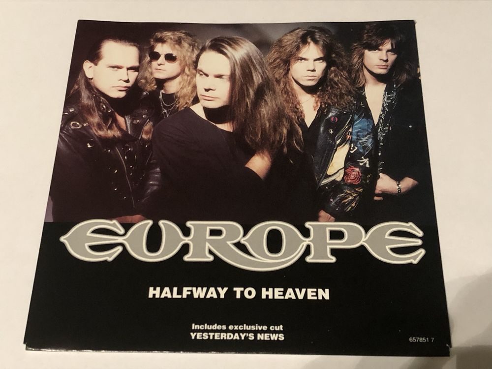 Europe. 1991. 7“ Single. Halfway To Heaven. | Kaufen auf Ricardo