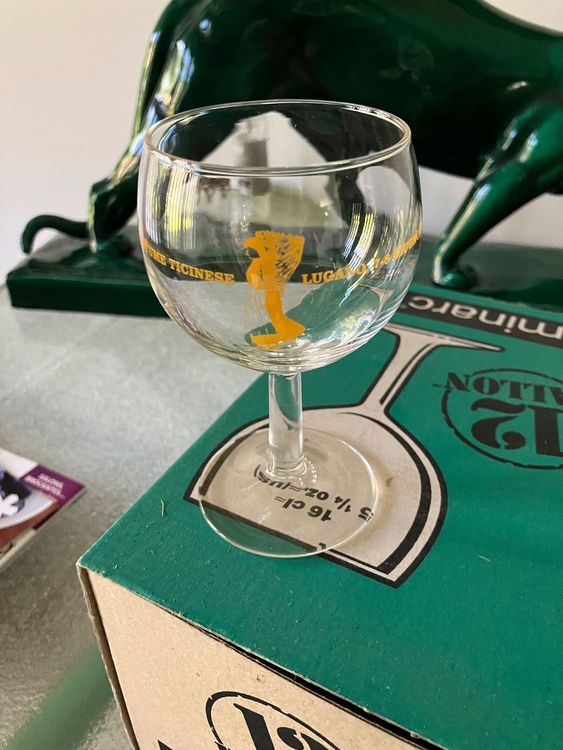 Bicchieri logo Lugano (Usato) a Rancate per CHF 25 – con consegna ...