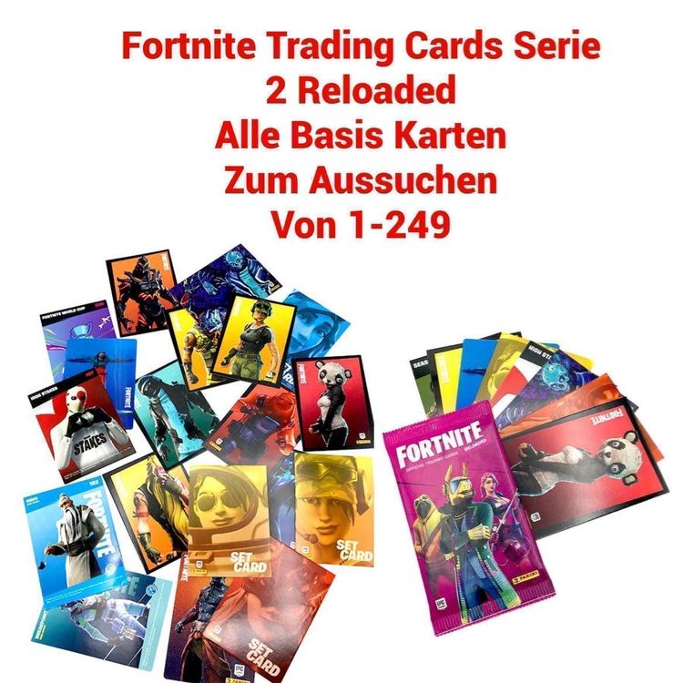 Panini Fortnite Trading Cards von 1-226 (Neu (gemäss Beschreibung)) in ...