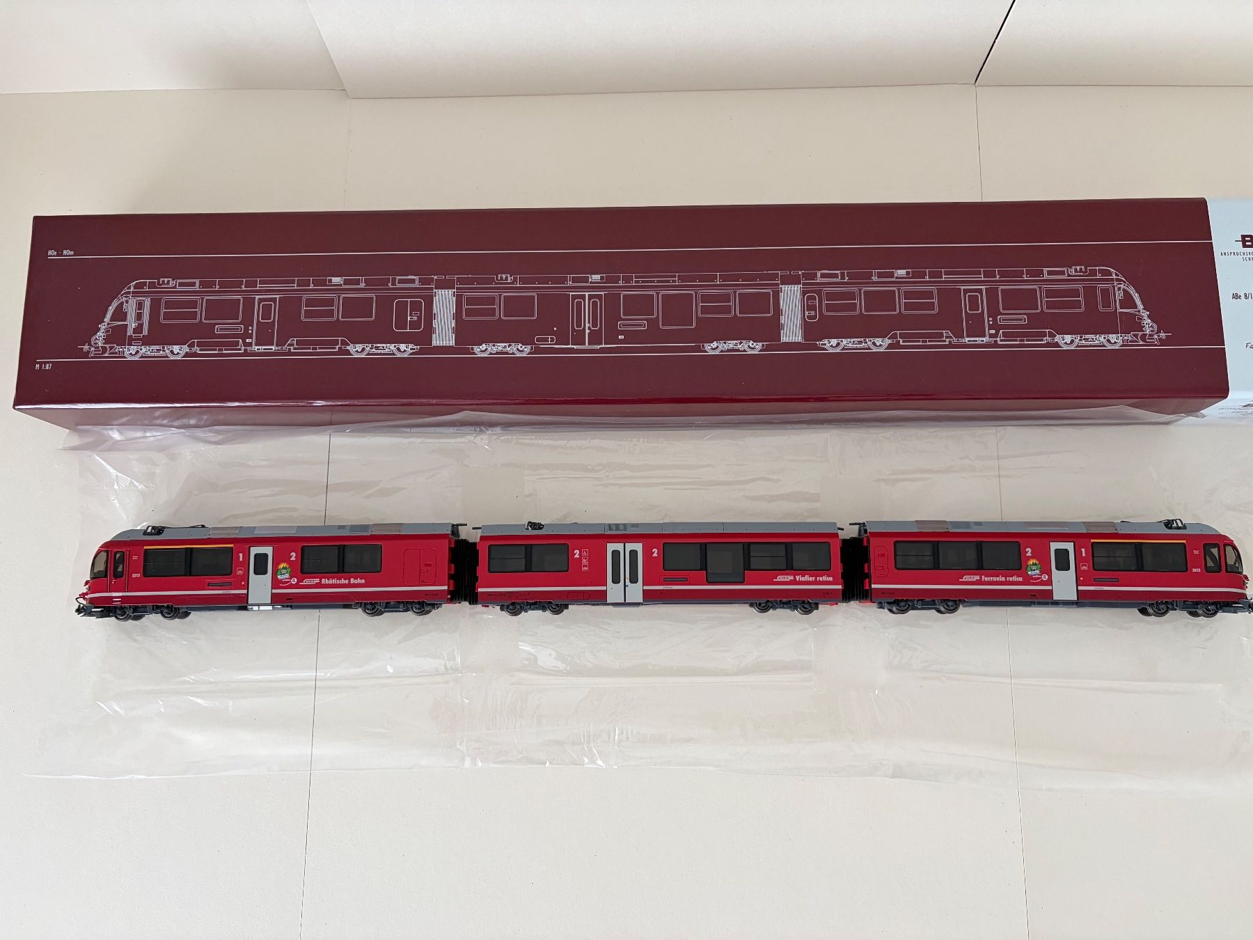 BEMO 7344 113 RhB ABe 8/12 Allegra Digital + Sound (Gebraucht) in ...