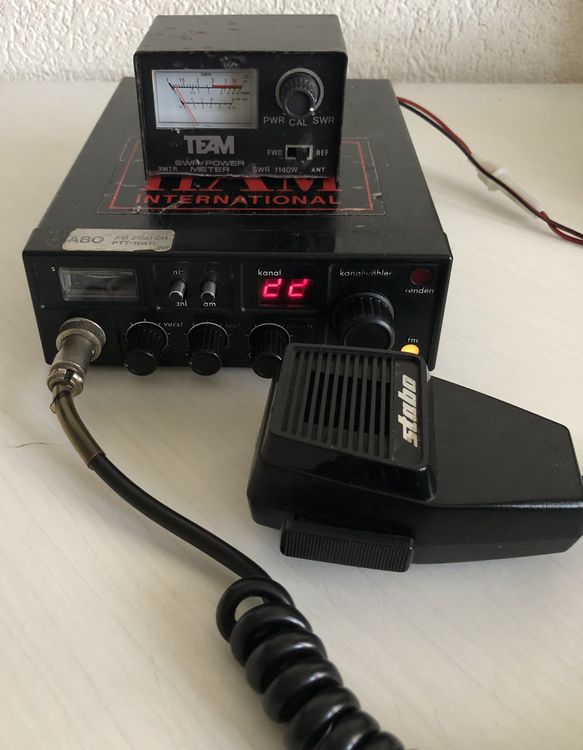 Stabo CB Funk XM2000CH + SWR Power Meter Vintage (Gebraucht) in ...
