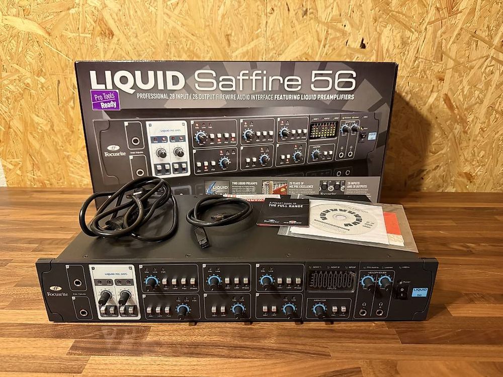 Focusrite Liquid Saffire 56 Multi Channel Audio Interface (Gebraucht ...