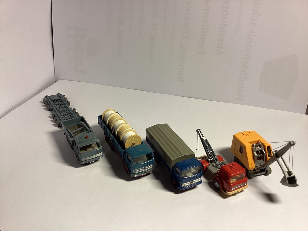 5 Modellautos 1:87 Mercedes, Magirus, Wiking (Gebraucht) in Effretikon ...