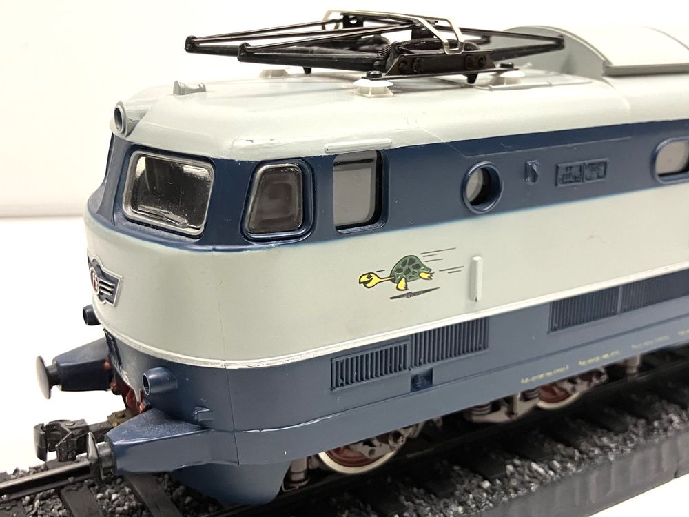 Rivarossi Spur 0 2L= FS Italia E444 015 Tartaruga Schildkrot (Gebraucht ...