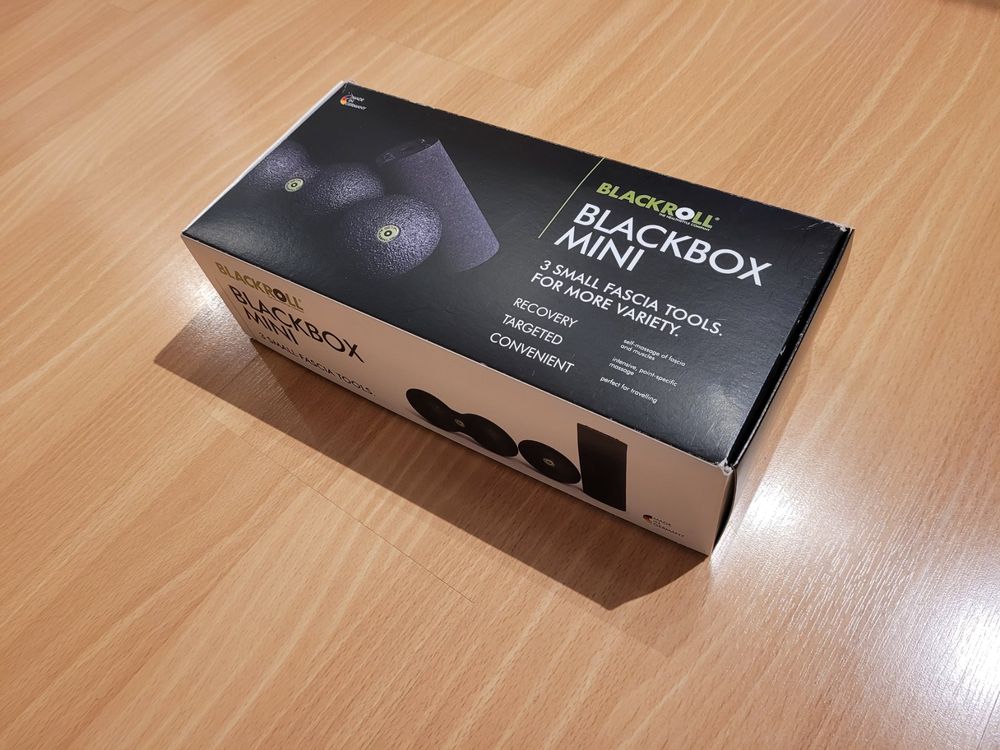 3 Faszienrollen BLACKROLL Blackbox Mini & OVP | Kaufen auf Ricardo