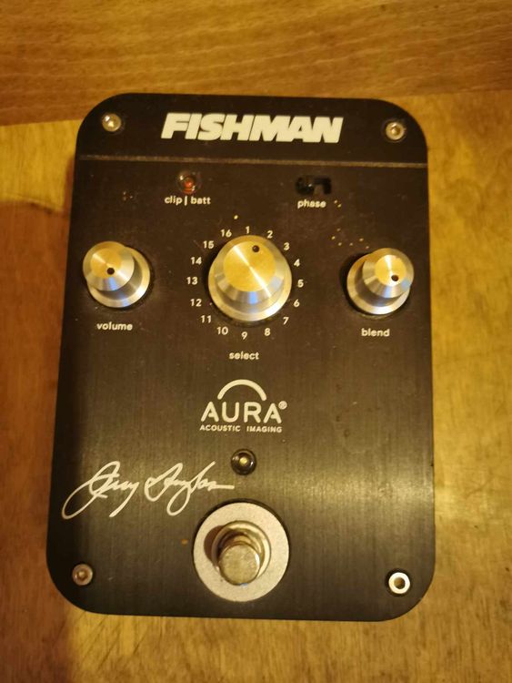 Fishman Jerry Douglas Signature Series Aura Imaging Pedal (Gebraucht ...