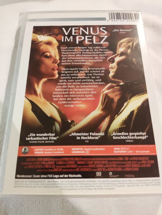 Venus im Pelz - Roman Polanski (DVD) (Gebraucht) in Oberembrach für CHF 4 – mit Lieferung auf ...