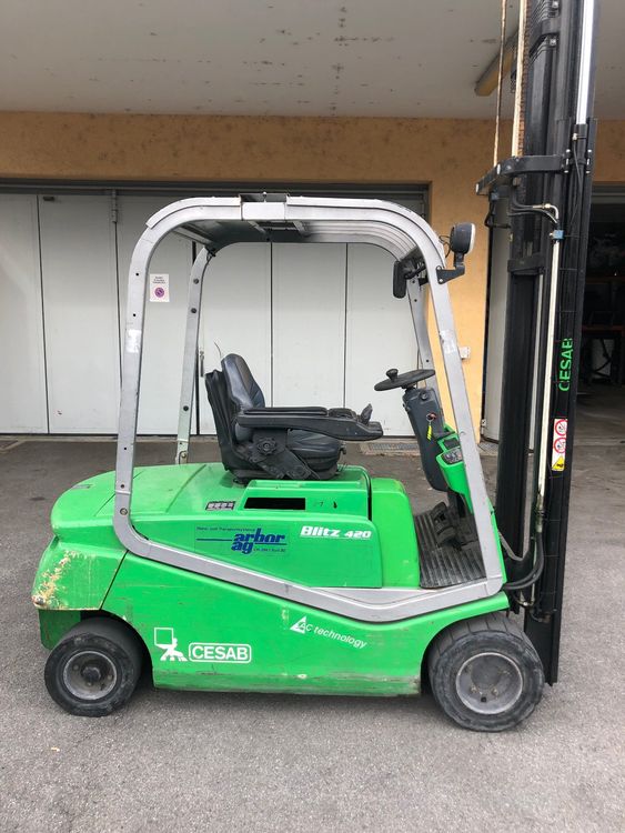 Stapler Gabelstapler Cesab Blitz 420 / 4.5m / 5330 Std. | Kaufen auf Ricardo