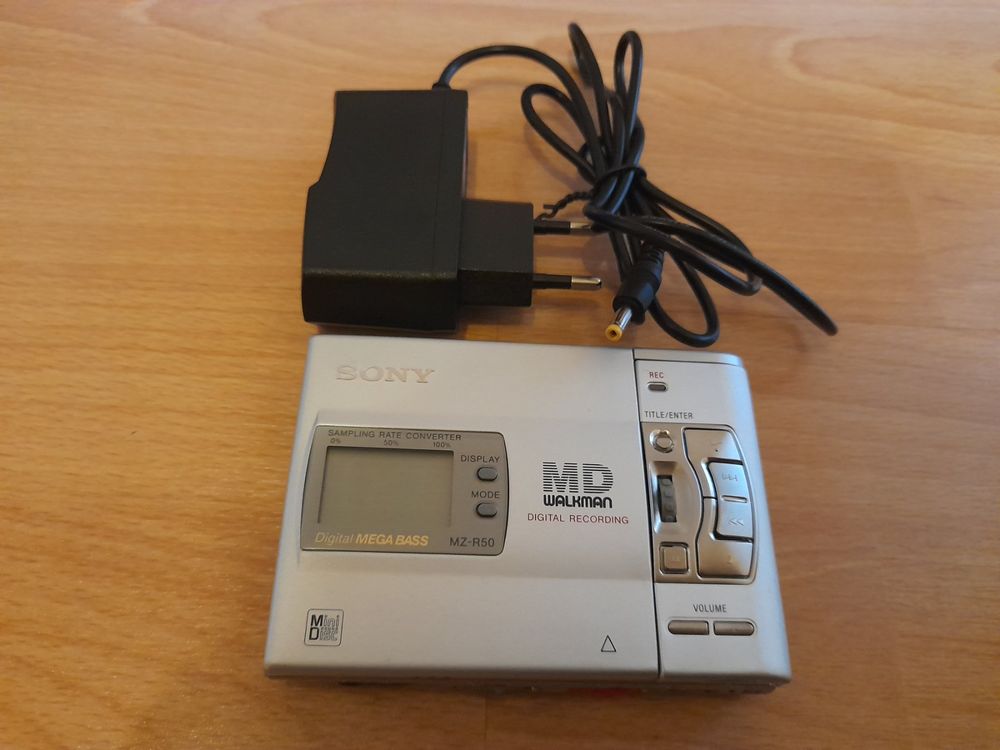 Sony Minidisc Walkman MZ-R50 (Gebraucht) in Lustmühle für CHF 61 – mit ...